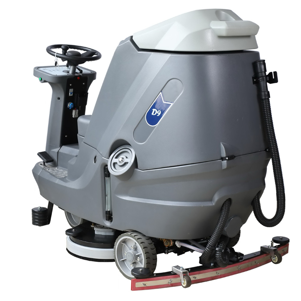 Intelligent Floor Scrubber Dryer Machine , Automatic Riding Floor Scrubbers